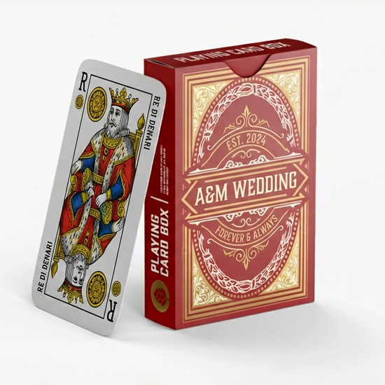 Custom Wedding Playing Cards - Traditional Italian – Playing Cards Co.